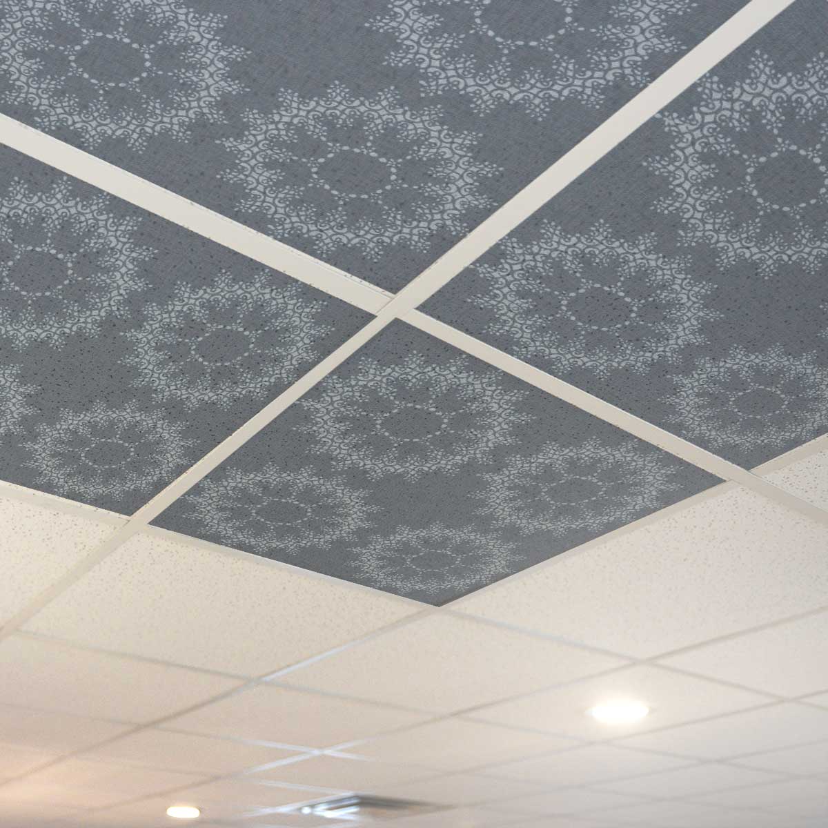 Lace Circles Pattern P26 Ceiling Tile – ceilingscenes